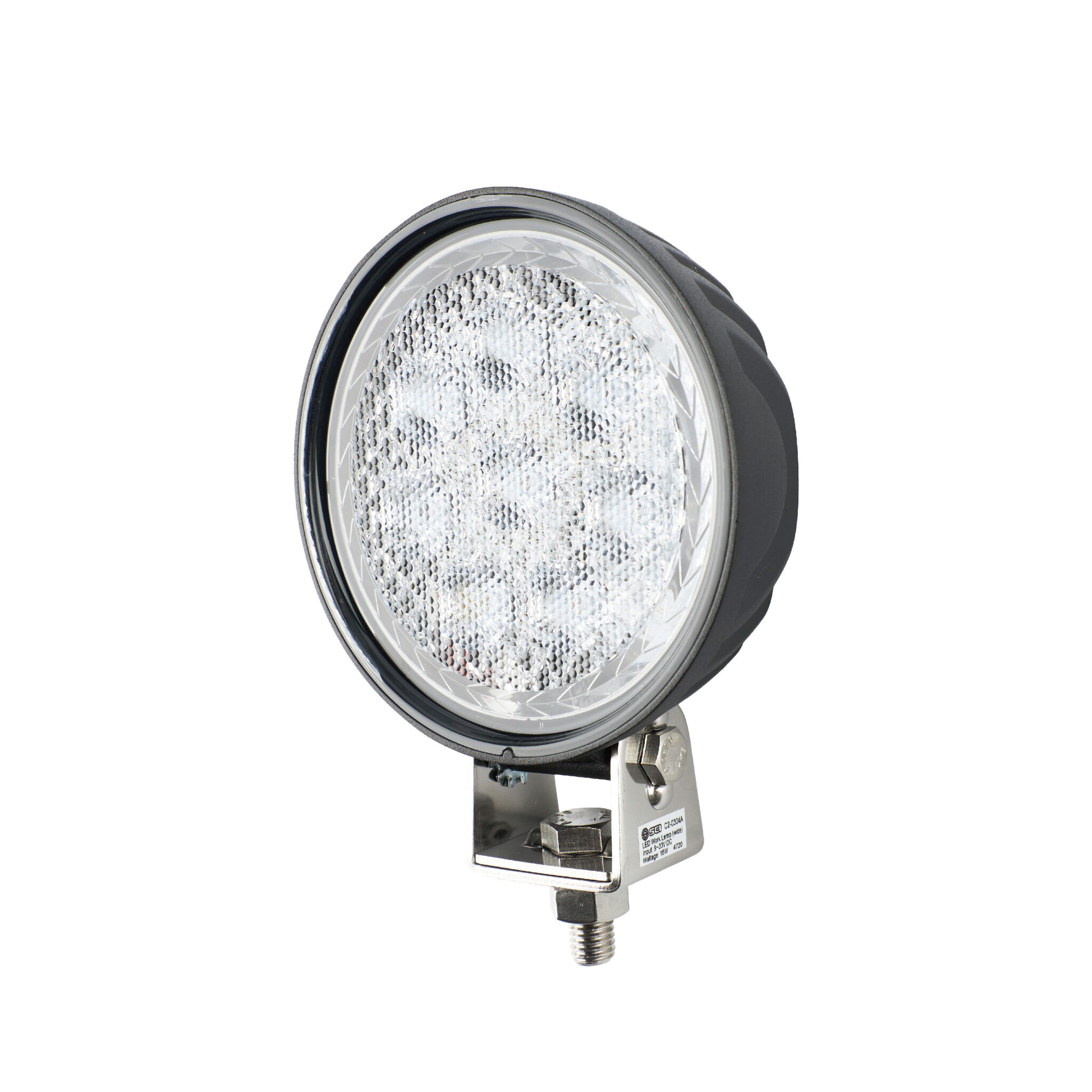 C2-304A 9-33V Heavy-Duty Round LED Work Lights - Flood Beam - SHIN CHIN ...